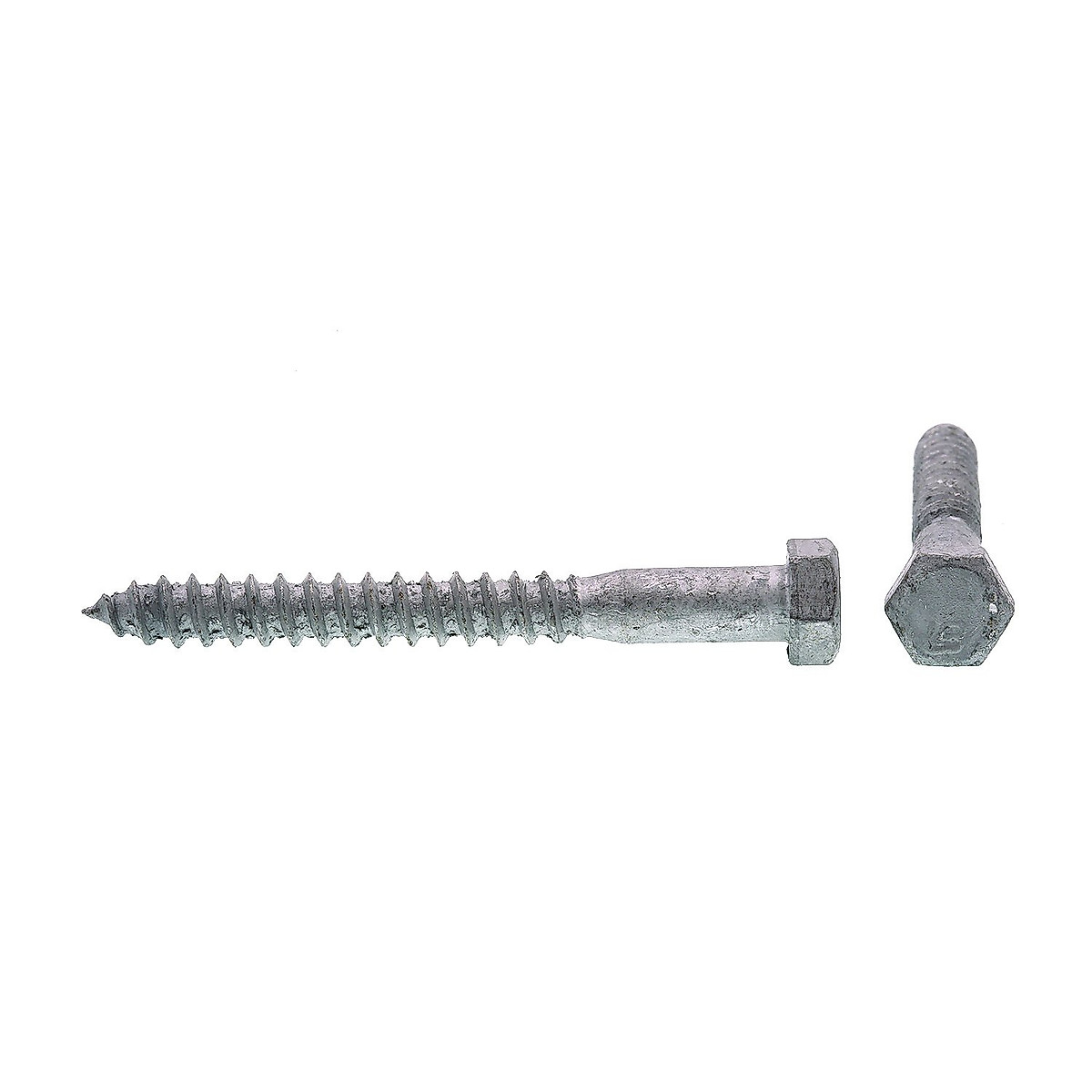 Prime-Line 9056353 Hex Lag Screws, 3/8 In. X 3-1/2 In., A307 Grade A Hot Dip Galvanized (50 Pack)
