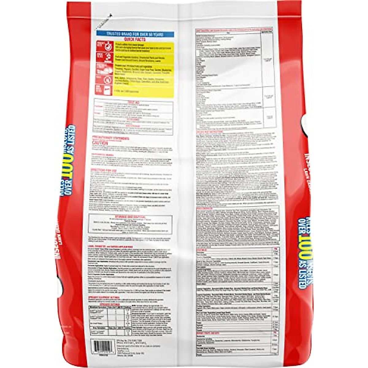 Sevin 100530128 GardenTech Insect Killer Lawn Granules, 10 Pound, White