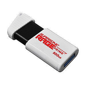 Patriot Supersonic Rage Prime USB 3.2 Gen 2 Flash Drive - 500GB - ‎PEF500GRPMW32U