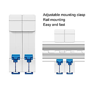 JOTTA DC 500V Miniature Circuit Breaker Mini MCB Fuse PV System Solar Engery DZ47 32A (2 Pack)