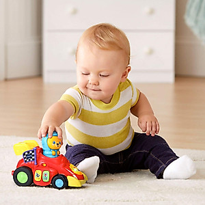 VTech Press and Pull Racer, Red