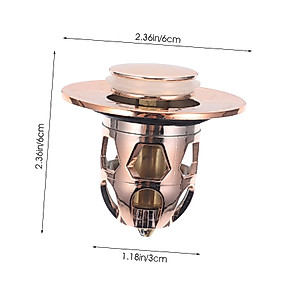 Wash Basin Drainer Sink Drain Stopper Bathtub Stopper Basin Drain Strainer Bathroom Sink Drainer Sink Stopper Bathroom Sink Stoppers Washbasin Plug Bathtub Drain Plug Sink Plug