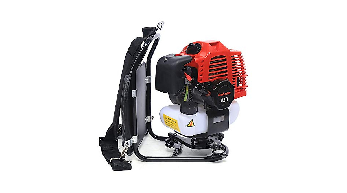 Backpack Lawn Mower 3-in-1 Garden Tool for Grass, Weeds & Soil