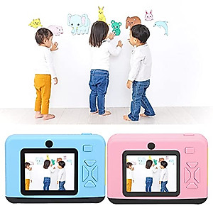 Children Camera 2 inch 20MP HD Children Digital Camera IPS Screen Anti‑Drop Video Recording Camera Camera Children Video Camera Gift for for Children Kids(Pink)