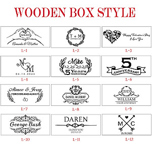 Anniversary Idea For Him - Personalized Engraved Pocket Knife With Box Custom Knives, Birthday Christmas Valentines Wedding Gifts For Men Husband Boyfriend Fiancé Groom (Various Designs)