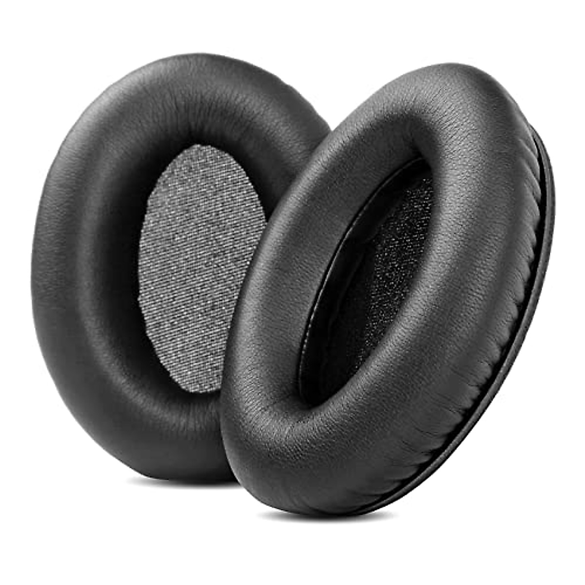 TaiZiChangQin Ear Pads Ear Cushions Replacement Compatible with Audio Technical ATH-ANC7 ATH-ANC7B Headphone (Protein Leather Earpads)