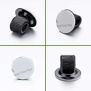 Pen Holder Clips Manganese Steel Pen Holder Self Adhesive Pen Pencil Organizer with Adjustable Spring Loop for Refrigerator Whiteboard Erase Board and Bulletin Board Map (10)