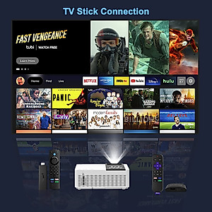 Projector with 5G WiFi and Bluetooth,2023 Upgrade 9000Lumens Full HD 1080P Supported Portable Projector,5.1 Bluetooth Mini Outdoor Movie Projector Compatible with HDMI,USB,AV,Laptop and Smartphone