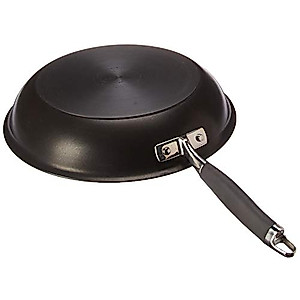 Anolon Advanced Hard-Anodized Nonstick French Skillet (10 & 12 - inch, Pewter)