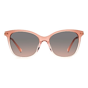 Kate Spade New York Women's Dalila/S Round Sunglasses, Pink/Gray Shaded Pink, 54mm, 17mm