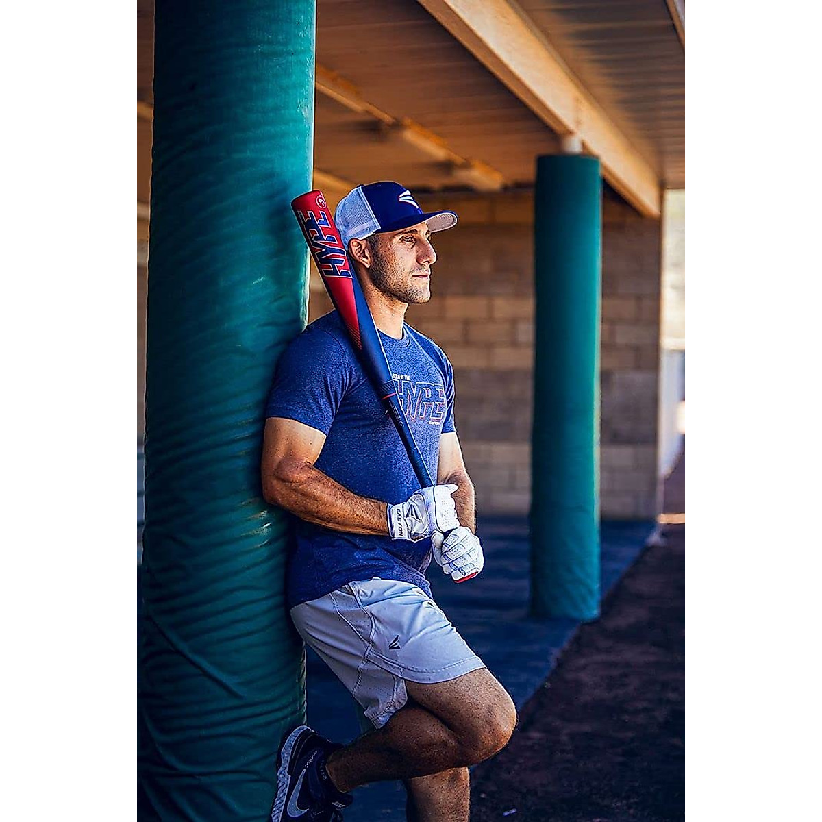 Easton ADV Hype 2 Piece Composite 2 3/4 -5 USSSA Baseball Bat, Multi, 31-26