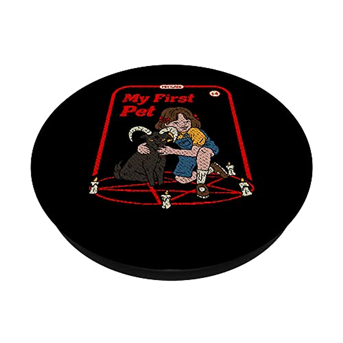 My First Pet Vintage Horror Goth Occult Childgame PopSockets Swappable PopGrip