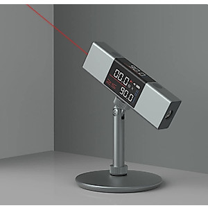L-as-er Protractor Digital Inclinometer Angle Measure L-as-er Ruler - with Bi-directional L-as-er Marking, Large Lcd Screen Angle Finder, Multifunctional Device for Fast, Precise& Professional Results