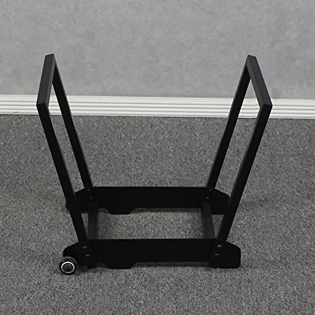 Firewood Rack Outdoor Indoor Heavy Duty Wood Rack for Firewood Log Rack Wrought Iron Fire Wood Holder Outdoors Wood Storage Stand Tubular Wood Pile Lumber Storage Stacking Log Bin Black,Small