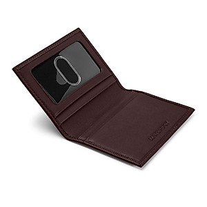 Leatherology RFID Brown Slim Card Holder