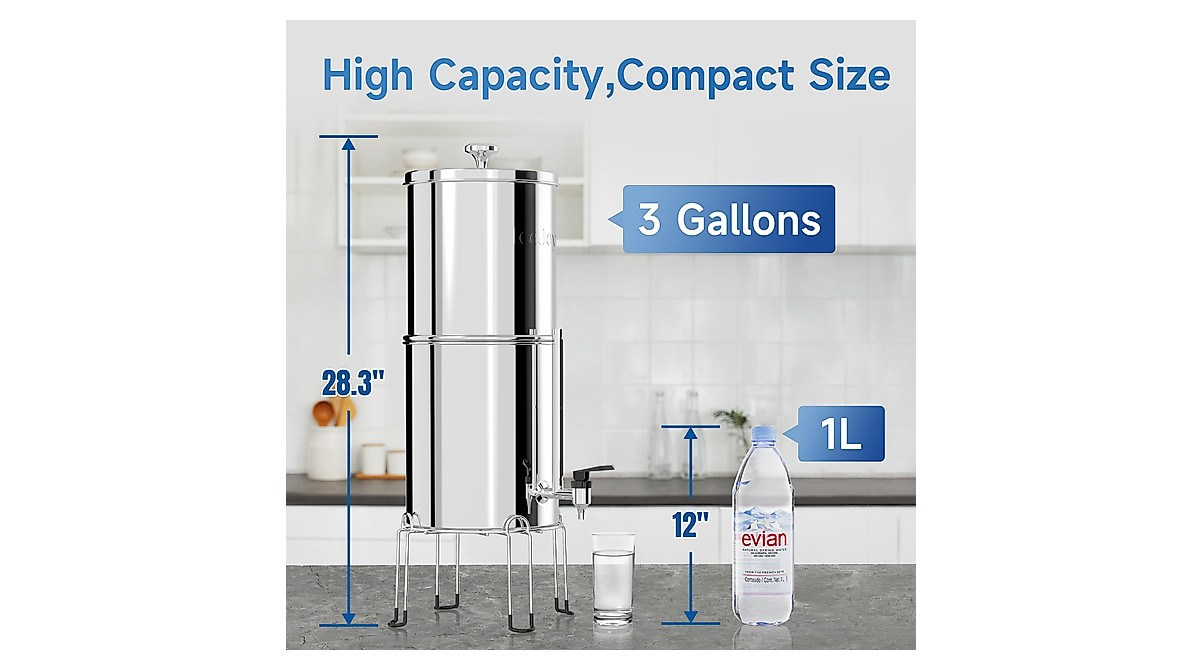 IceJoy 8-Stage Water Filtration System - 304 Stainless Steel