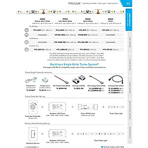 American Lighting HTL-WW-100 Collection Trulux IP54 High-Output LED Tape Light Reel, Reel-100ft, Warm White, Warm White 3000k, Reel - 16.4ft