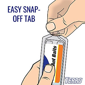 Terro T324B 4-Pack Liquid Ant Baits, Orange