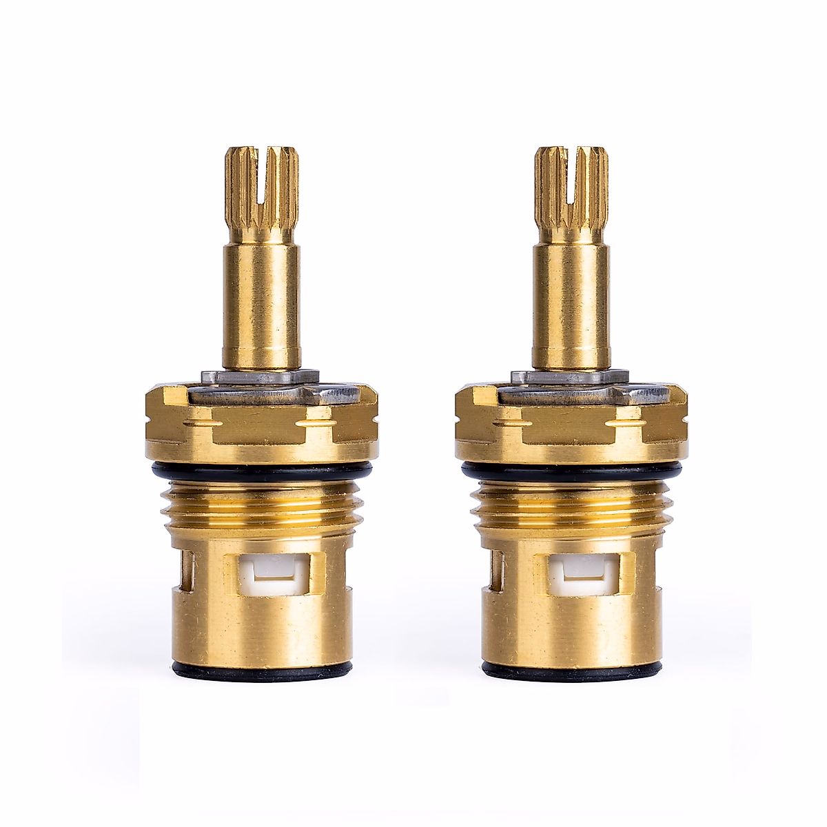 2 Packs Faucet Cartridge Compatible with American Standard 994053-0070A Bath & Kitchen Faucet Replacement Valve Cartridge, Brass