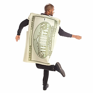 A Million Bucks Halloween Costume - Funny Unisex Money Outfits for Adults Multicolored