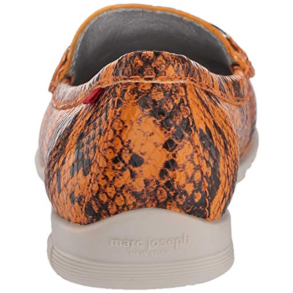 Marc Joseph New York Women's Leather Made in Brazil Grand Street Golf Shoe, Cheddar Viper, 11 M US