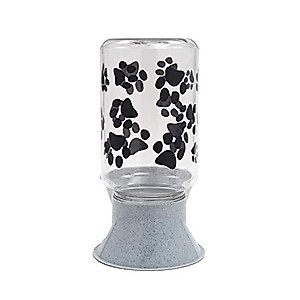 Lixit Reversable Water or Dry Food Feeders for Cats and Dogs (Large, Granite)