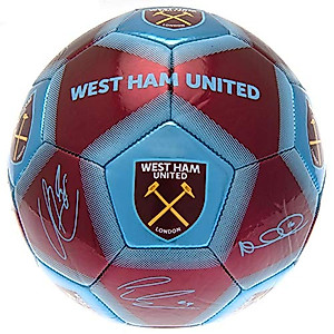 West Ham United FC Football Signature Official Merchandise
