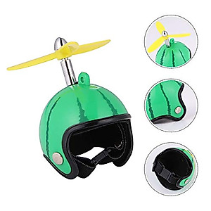 POPETPOP Chicken Helmet- Bird Toy Head Protection Helmet Bird Hat Headwear Suitable for Parrot Small Hens, Ducks and Other Poultry Funny Pet Safety Helmet Costumes Accessories