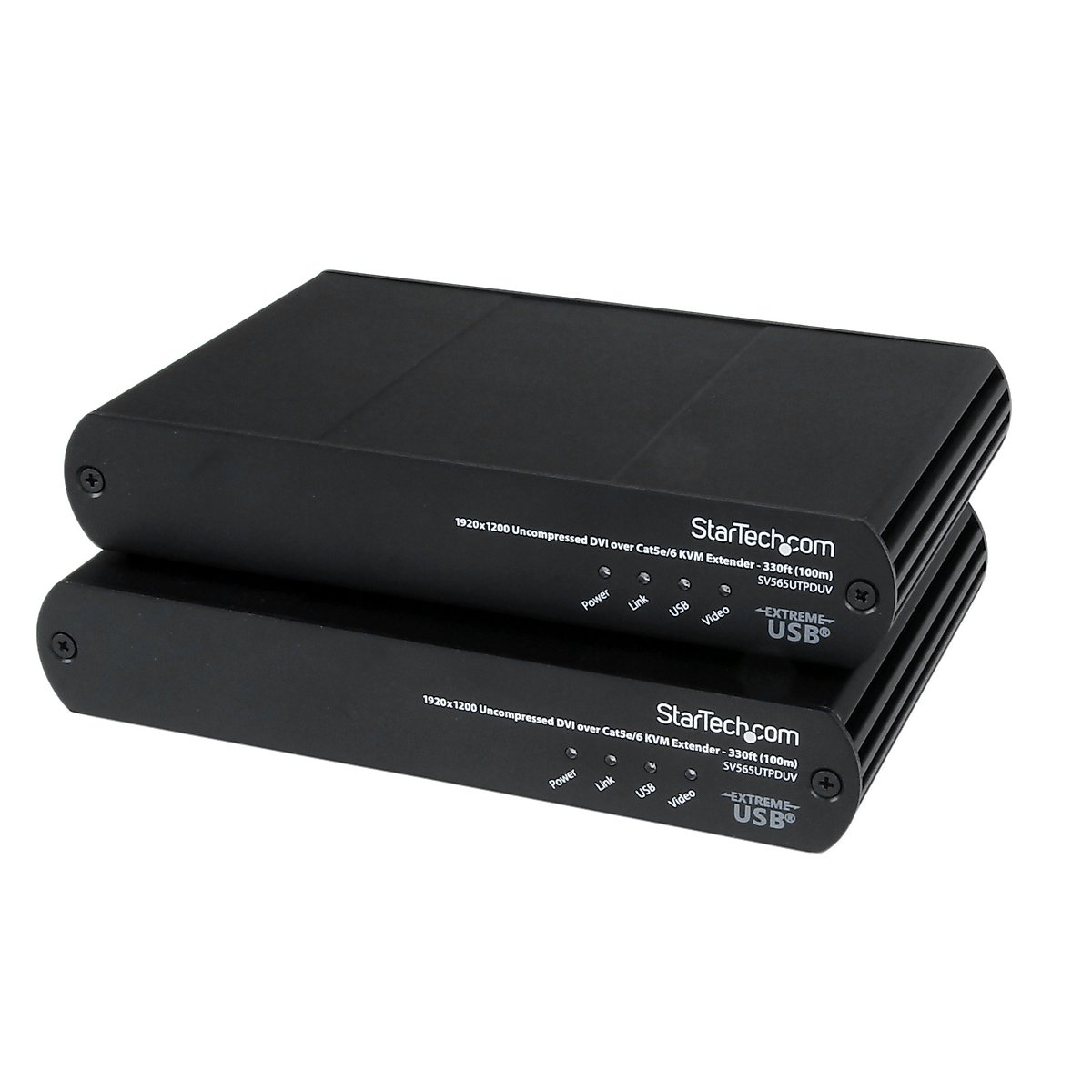 StarTech.com USB DVI over Cat 5e / Cat 6 KVM Console Extender - 1920x1200 - KVM / USB extender - up to 328 ft - SV565UTPDUV