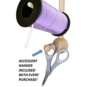 GSS Skinny Maxi 6 Vertical Curling Ribbon Organizer Wall/ Door Mount. 2 Pack Saver!