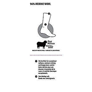 J.B. Field's Wool Weekender 96% Merino Wool Non-binding Casual Socks (3 Pairs) (Large (8-12 Shoe), Assorted (Lt. Brown/Mid-Grey/Natural))