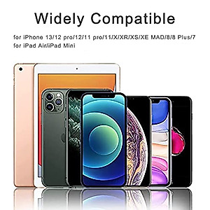 for iPhone Earbuds with Lightning Wired Headphones [Apple MFI Certified] Earbuds Earphones Wired Stereo Sound with Microphone and Volume Control Compatible with iPhone 13/12/11/XR/XS/X/8/8P/7/7P