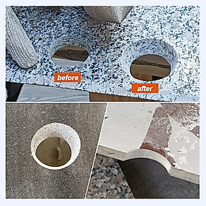 Diamond Drill Bit - BRSCHNITT Diamond Beveling Chamfer Bit for Porcelain Tile Ceramic Stone Granite Marble,Hex Shank Diamond Hole Saw Drill Bit