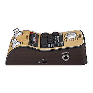 Zoom AC-2 Acoustic Creator, Acoustic DI with Tone Restoration, Tuner, Reverb, EQ, and Anti-Feedback