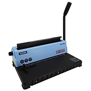 Rayson TD-132 Binding Machine Punch 12 Sheets/Bind 120 Sheets with Sturdy Metal Construction