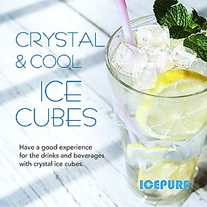 ICEPURE 3US-AF01 Under Sink Water Filter, Compatible with Standard Filtrete 3US-AF01, 3US-AS01, Whirlpool WHCF-SRC, WHCF-SUFC, WHCF-SUF, Pack of 2