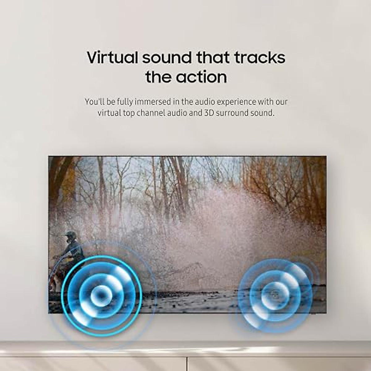 SAMSUNG 65-Inch Class Crystal UHD 4K BEC-H Series HDR Pro TV w/ 3D Surround Sound, PurColor, Contrast Enhancer, Use for Digital Signage Displays, Commercial TV, Alexa Built-In (LH65BECHLG, 2023 Model)