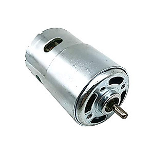 Davitu DC Motor - 895 Bearing Electric High Large Bracket Torque Gear Motor Engraving Mini Replacement Reduction DC 12V-24V Miller Ball Low Speed