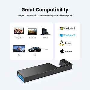 GARMESE 3 Pack 64GB USB Flash Drive 64GB USB 3.0 Thumb Drive High Speed Metal Flash Drive 64GB 3.0 (3 Colors: Black Gold Silver)