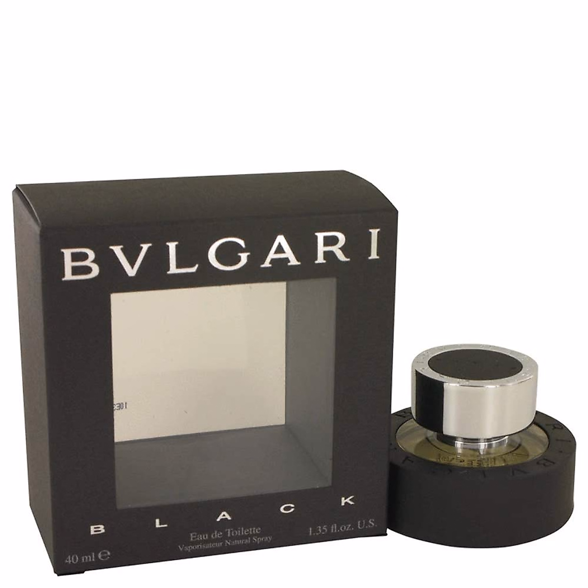 Black By Bvlgari Eau De Toilette Spray For Men 2.5 oz