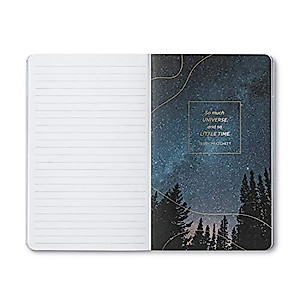 Compendium Softcover Journal - Look to the Stars – A Write Now Journal with 128 Lined Pages, 5”W x 8”H