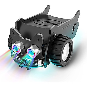 CrowBot Bolt with Joystick Programming Smart Robot Car, Learning & Education Toys for Ages 6+, STEM Projects to Learn Coding, Electronics and Programming Robot Kit