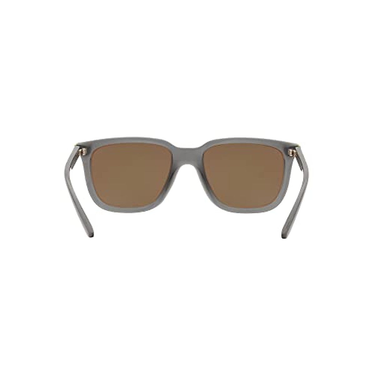 Arnette Men's AN4306 Plaka Square Sunglasses, Transparent Grey/Mirrored Yellow Gold, 54 mm
