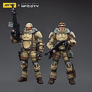 JOYTOY 1/18 Infinity Action Figure Ariadna Marauders 5307th Range Unit 1 Unit 2 Collection Model (2PCS/Set) Christmas Birthday Gift