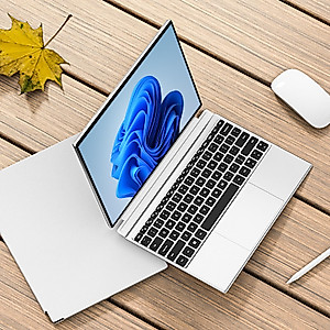 Tangxi 12.3 Inch 2 in 1 Laptop, 2880x1920 IPS Display HD Touch Screen Laptop, 2.4GHZ 5GHZ WiFi Notebook Computer for Business,Office, Home,Gaming (16+512G US Plug)