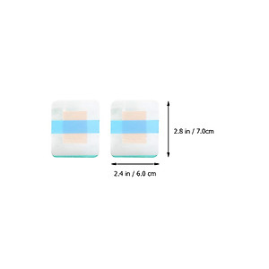 Kisangel 20pcs Umbilical Cord Patch Newborn Swimming Belly Band Bathing Disposable Abdomen Sticker for Baby Toddler Newborn Belly Button Essentials(Random Styles)