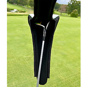 JP Lann Golf’s Lucky Irish Four Leaf Clover Celtic Shamrock Headcover for Drivers – Easy on-off Magnetic Closure - Premium Leather – Fits 460cc Drivers