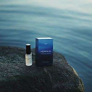 Aromolon Aquatic Fragrance Pheromone Cologne Spray for Men – Ocean-inspired Scent – Strongly Phermones Pefume Oil – 1Fl Oz / 30 Ml