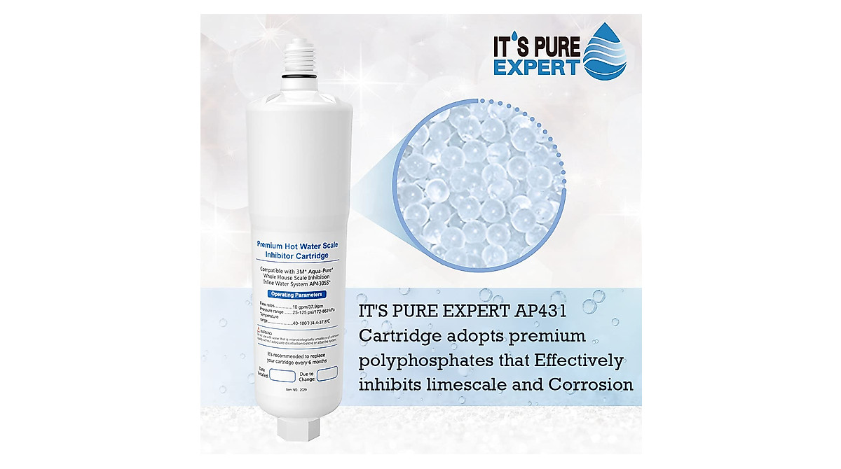 3 Pack AP431 Cartridge for Aqua-Pure Systems