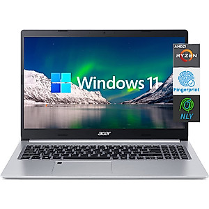 Acer Aspire 15.6” Laptop with Fingerprint Reader & Backlit Keyboard (Latest Model), Full HD IPS Display, AMD Ryzen 3 Quad-Core Processor, 20GB RAM, 1TB SSD, RJ-45, USB-C, HDMI, NLY MP, Windows 11